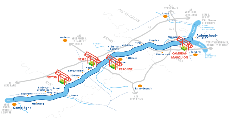 Inland ports - Canal Seine-Nord Europe