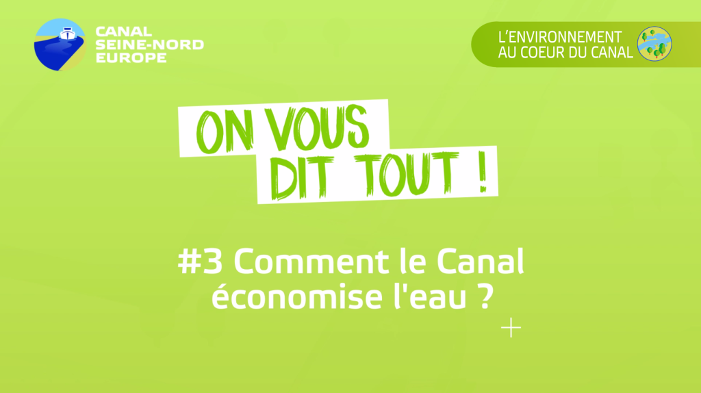 La retenue d'eau de Louette - Canal Seine-Nord Europe