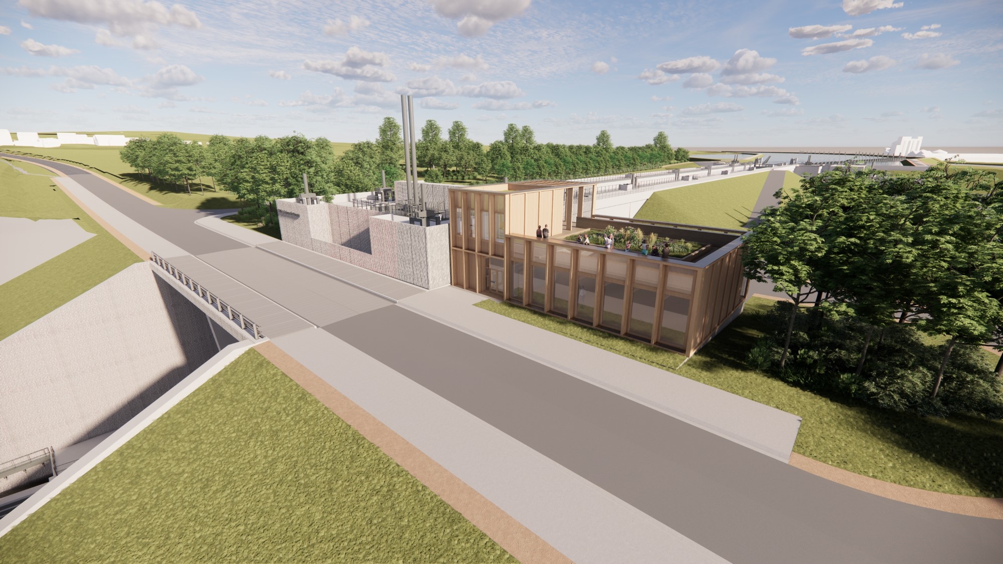 The landscape insertion of the Seine-Nord Europe Canal in the Oise ...